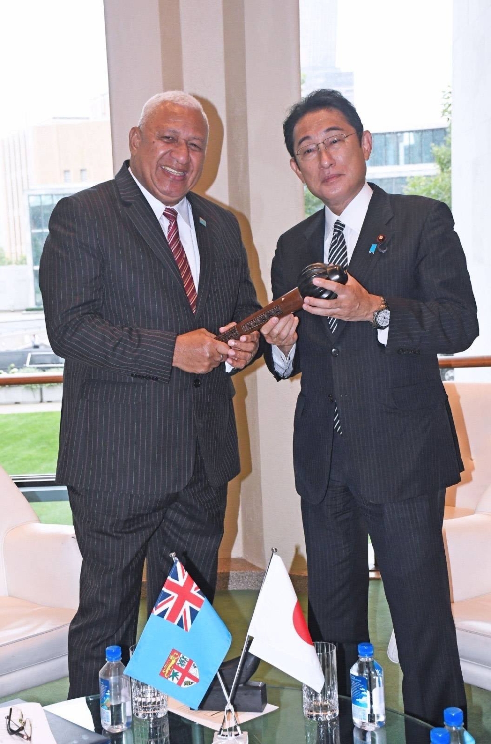 PM Bainimarama Discusses Fiji-Japan Cooperation with Japanese ...